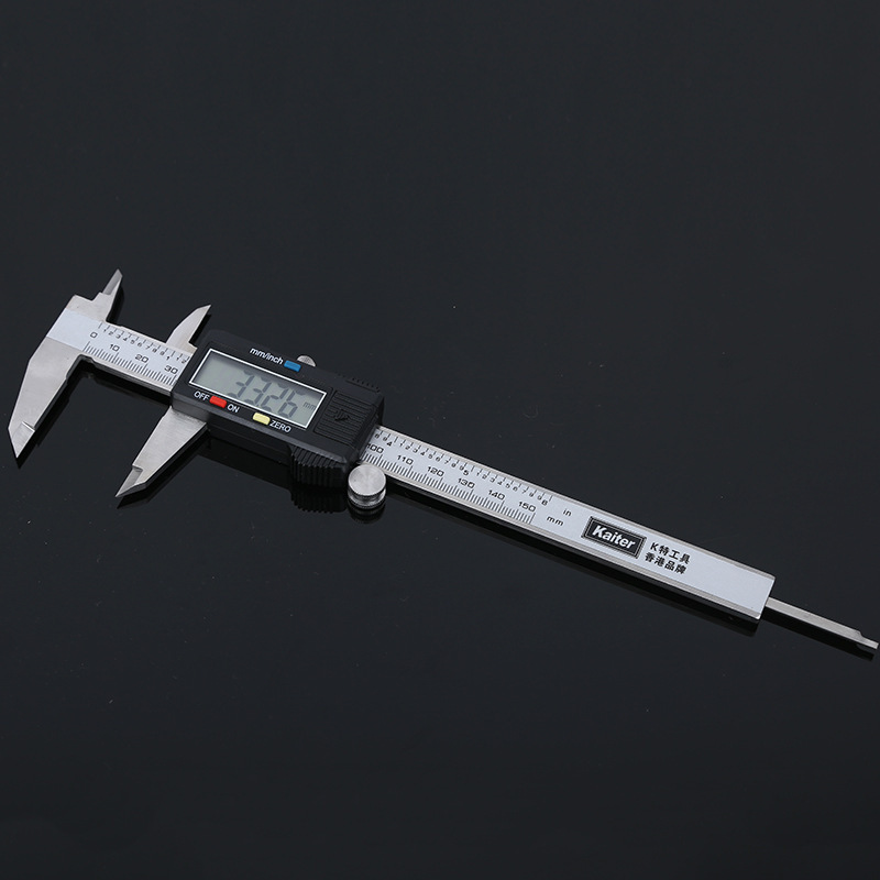High precision electronic 150mm digital caliper Carbon steel caliper ...