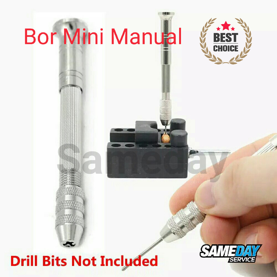 Bor Tangan Manual PCB Mini Hand Drill Double Head Single Headed Kepala ...