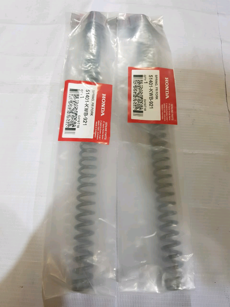 PIR PER SHOCK DEPAN HONDA REVO ABSOLUTE ASLI ORIGINAL ORI | Lazada ...