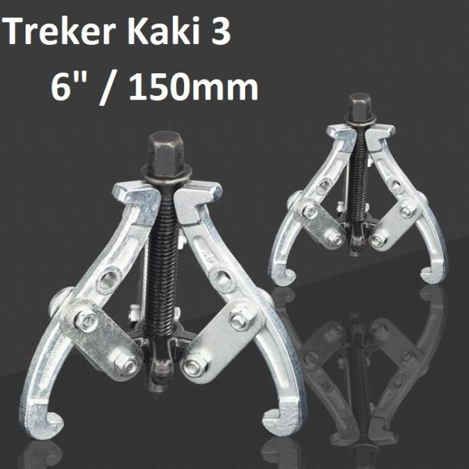 Treker 3 Kaki 6" Inch 150Mm - Gear Puller 3 Jaw Tracker | Lazada Indonesia