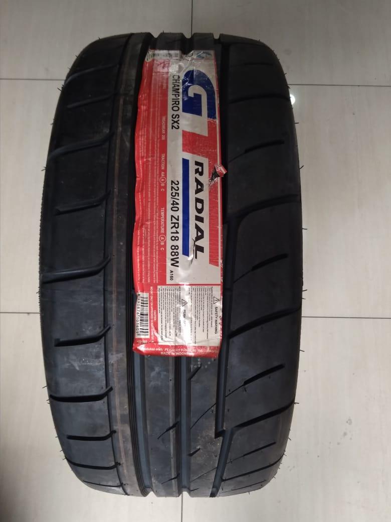 GT Radial Champiro SX2 225/40 R18 Ban Mobil Semi Slick | Lazada Indonesia