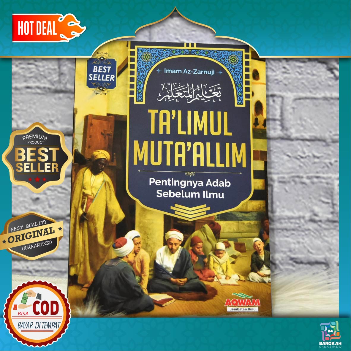 Buku Talimul Mutaallim Pentingnya Adab Sebelum Ilmu, Soft Cover, Kitab ...