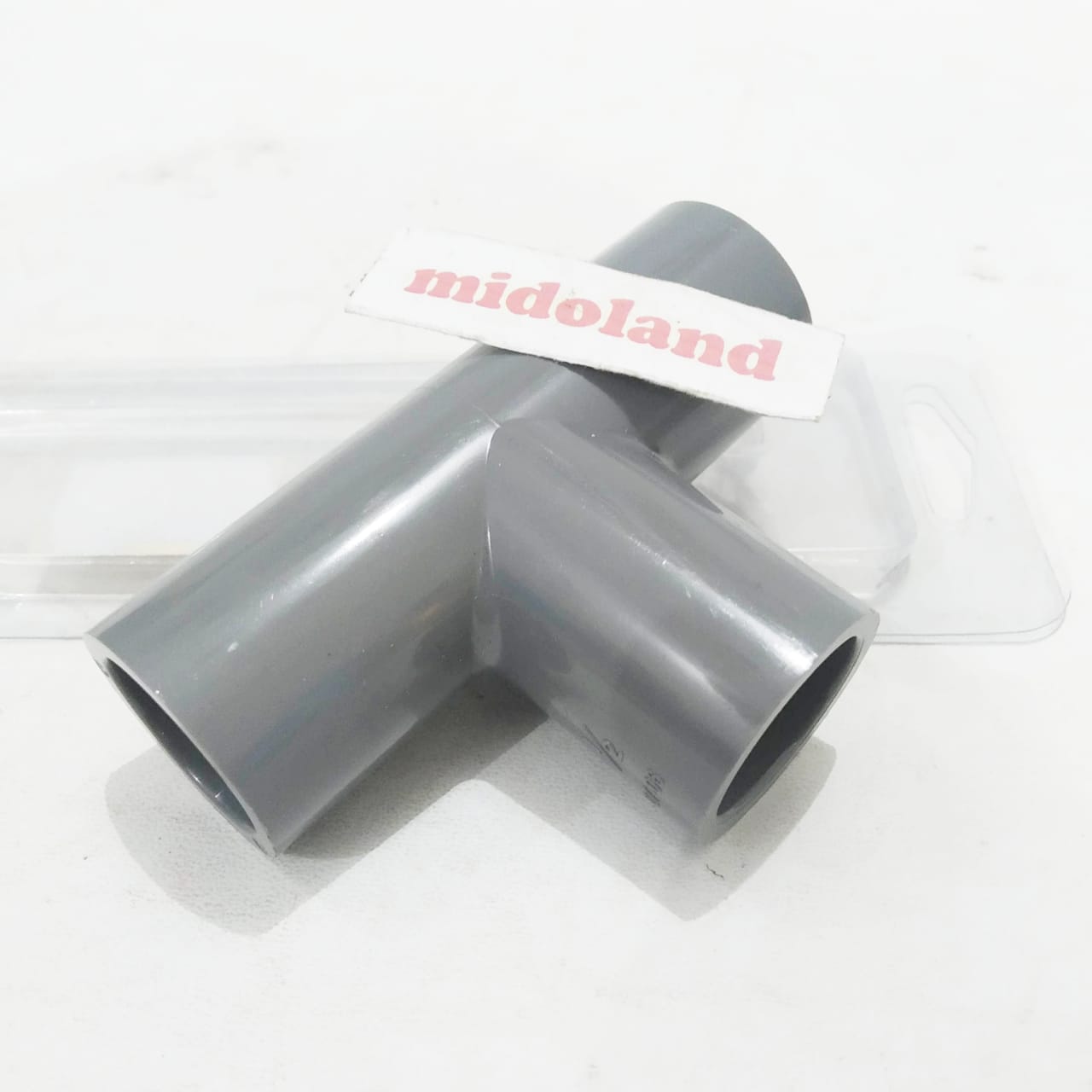 Sok pipa sambungan cabang 3 keni knee T tee polos 1/2 in inch rucika ...