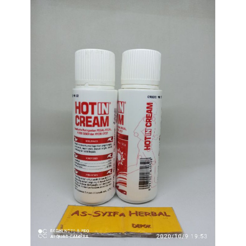 Hot In Cream 120g Original | Lazada Indonesia