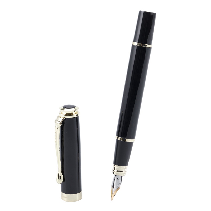 Jinhao 500 Writing Iridium Pen Fountain pen Pen tip 0.5mm, black - DDJ ...
