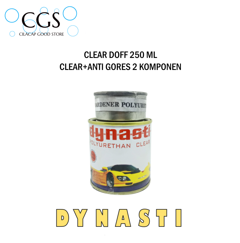 CLEAR DOFF DYNASTI 250ml - cat clear doff motor - cat doff motor - cat ...