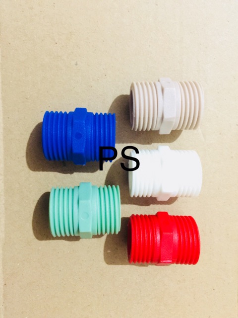Double Nepel PVC Warna Dobel Nepel 1/2 inch | Lazada Indonesia