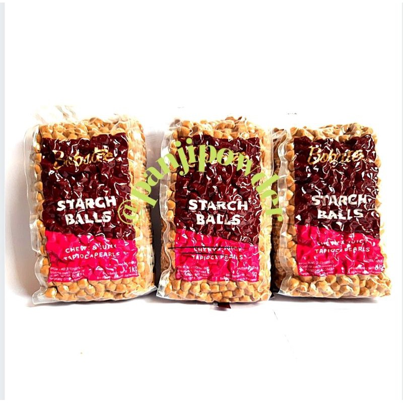 bobatee 1kg tapioka pearl 1kg bubble drink tpoing minuman boba | Lazada ...