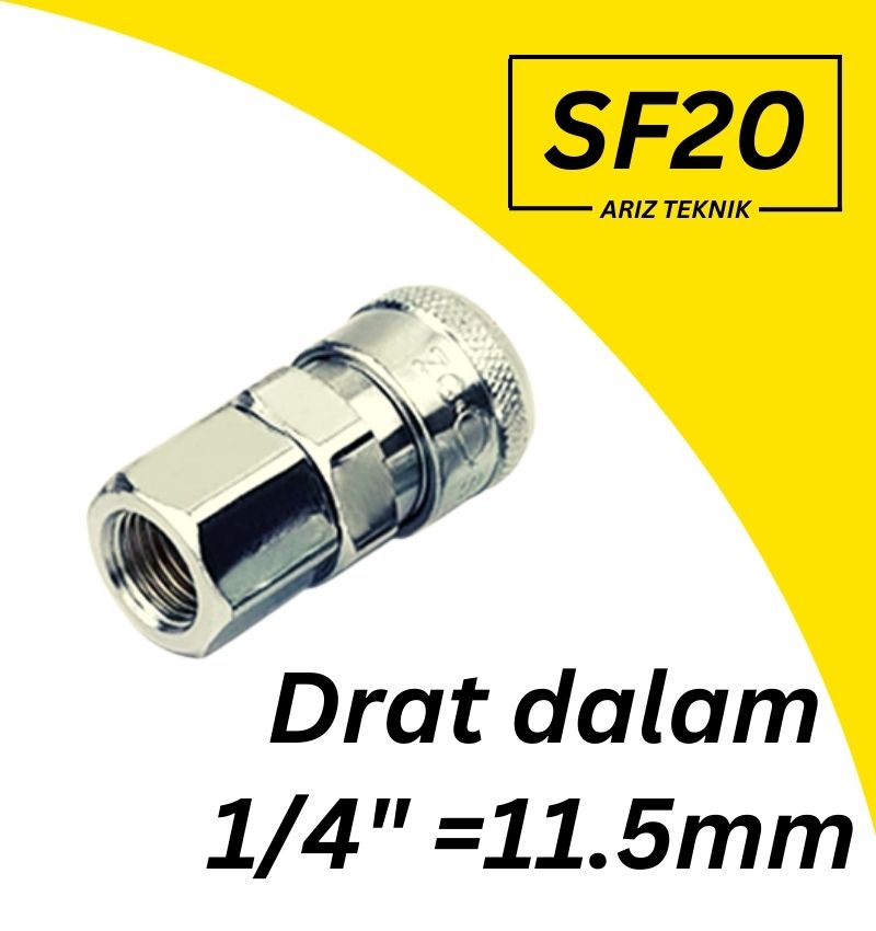 Nozel Steam Sambungan Keran Kompresor Angin Menggunakan Quick Coupler ...