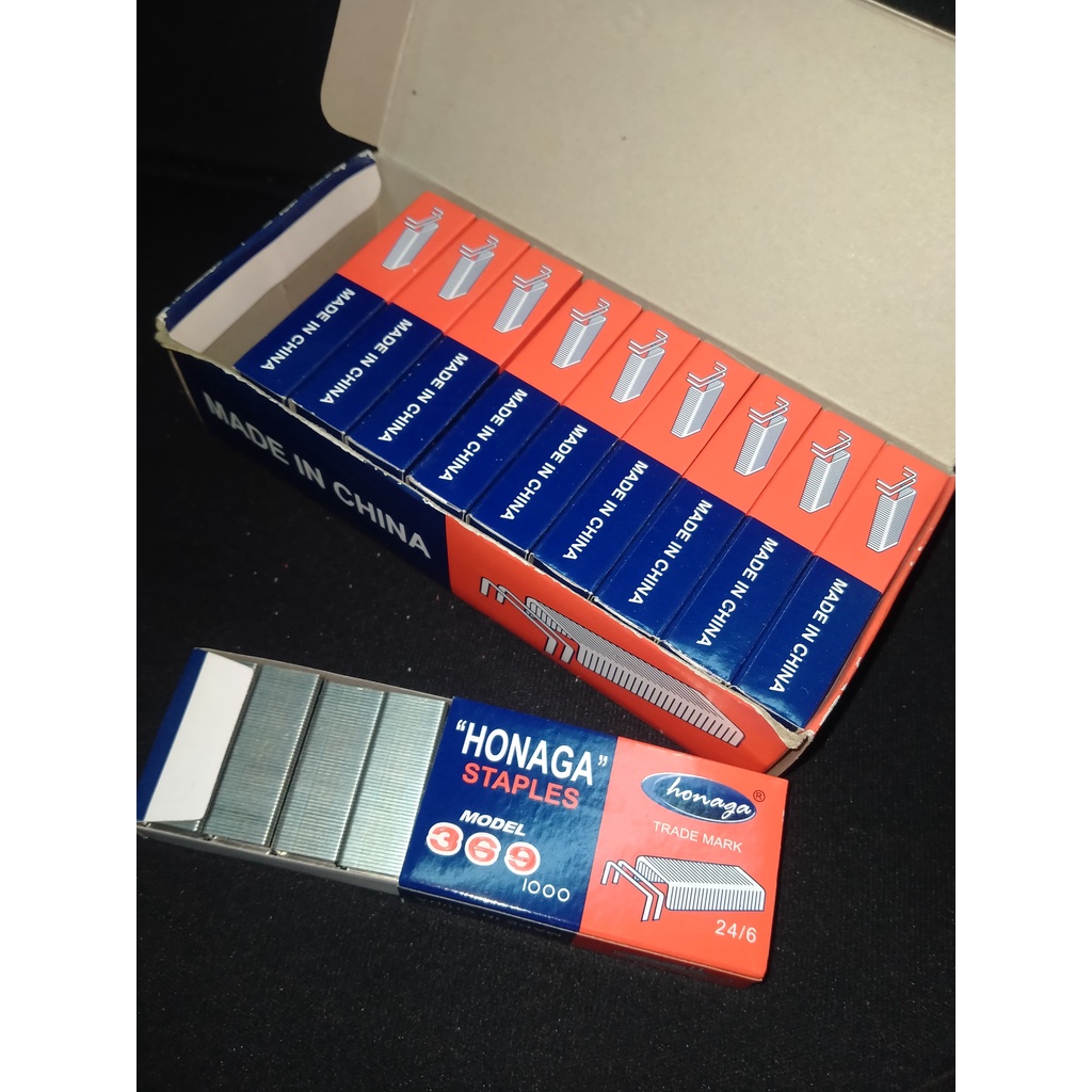[10pack] Isi Stapler Besar Honaga | Refill Staples Besar | Lazada Indonesia