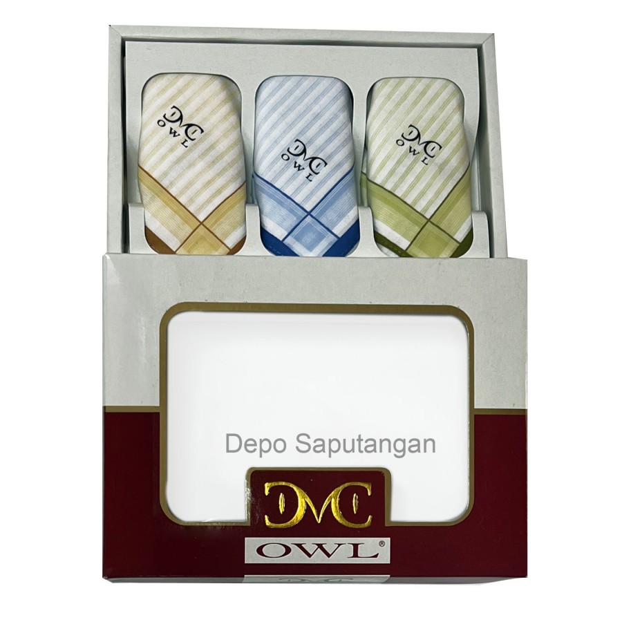 Sapu Tangan Pria / Selampe Pria ( Dasar Warna ) isi 6 | Lazada Indonesia