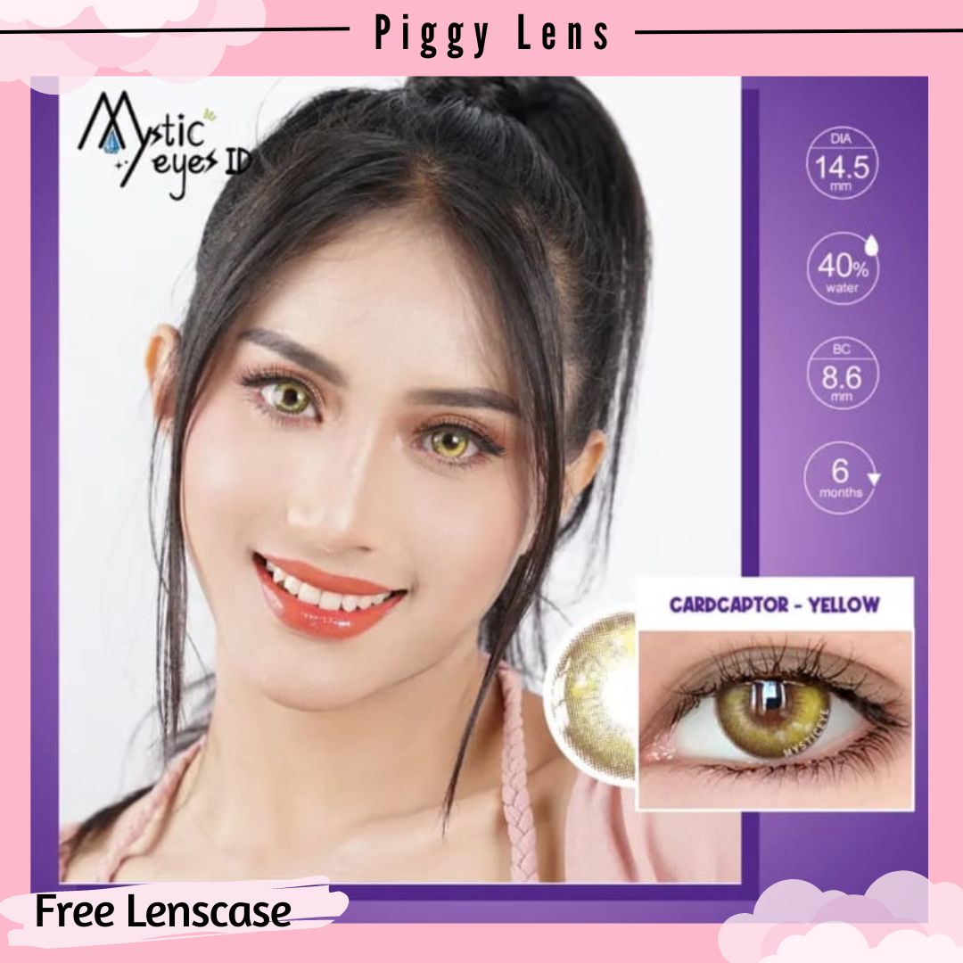 SOFTLENS MYSTIC EYES CARDCAPTOR NORMAL + FREE LENSCASE | Lazada Indonesia