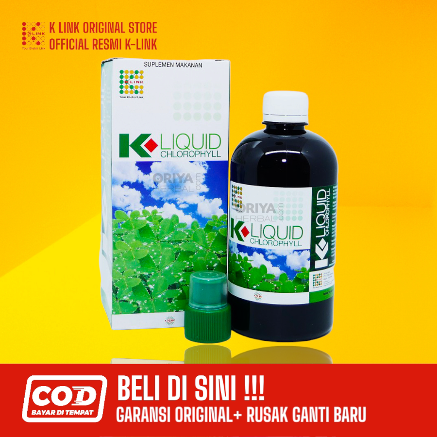 LIQUID CHLOROPHYLL KLINK ORIGINAL KLOROFIL K LINK HERBAL ALFALFA ...