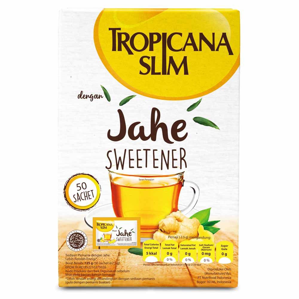 Tropicana Slim Sweetener 50 Sachet / Tropicana Slim Sweetener Honey ...