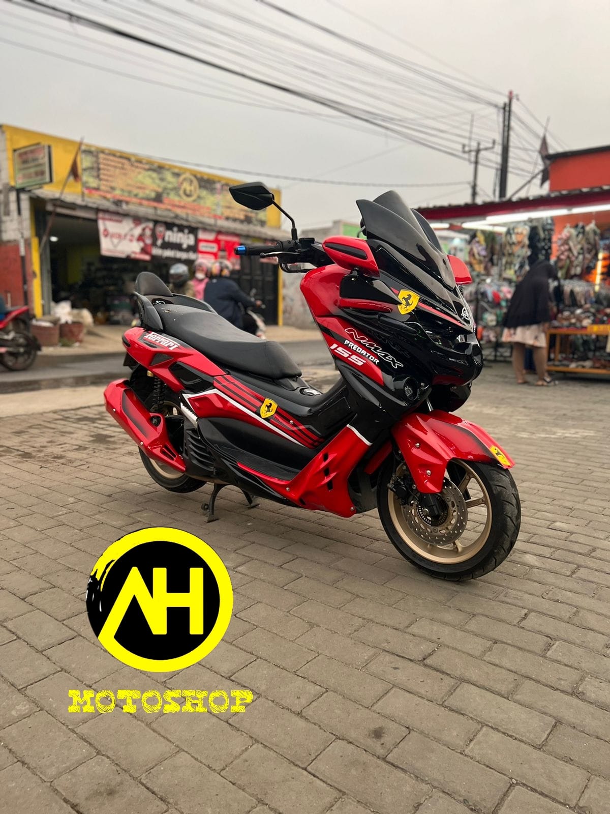 full body yamaha nmax model predator v1 full fairing nmax new 2020-2023 ...