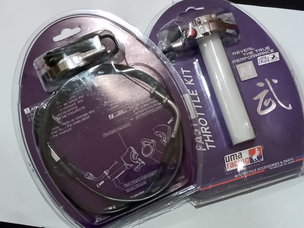 GAS SPONTAN QUICK THROTTLE UNIVERSAL INJEKSI UMA RACING | Lazada Indonesia