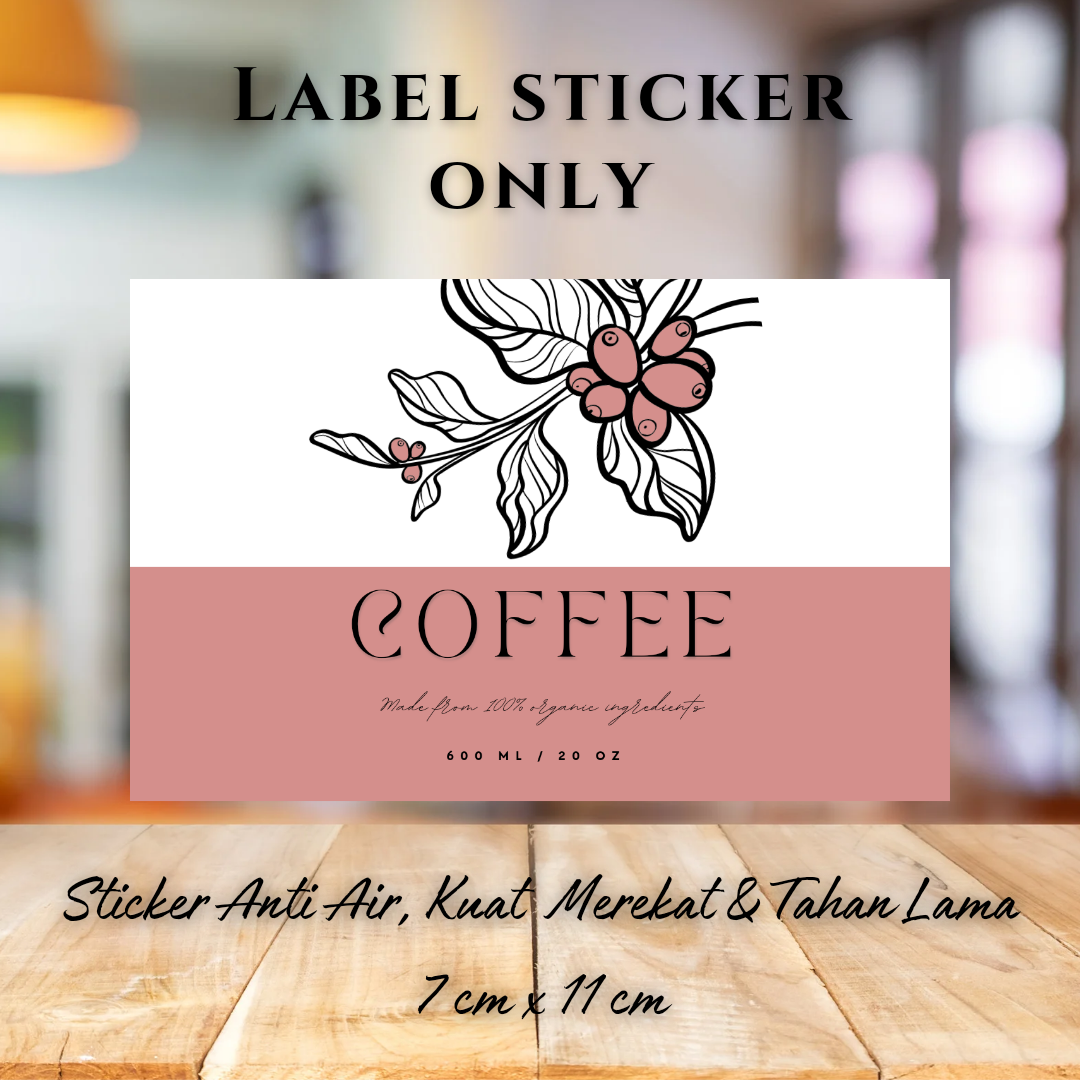 Stiker Label Kemasan Makanan Kopi Gula Teh | Lazada Indonesia