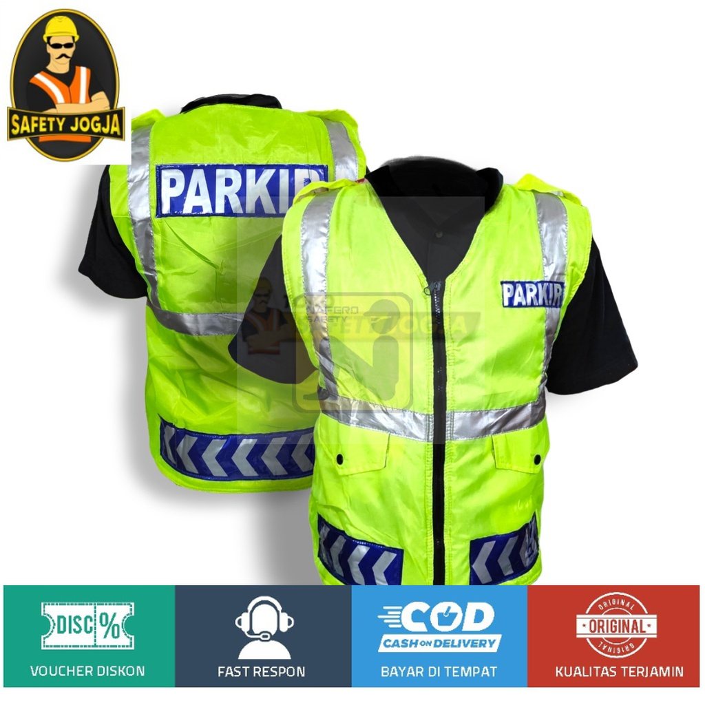 ROMPI PARKIR SABLON BAHAN PARASUT ROMPI EMBLEM PARKIR | Lazada Indonesia