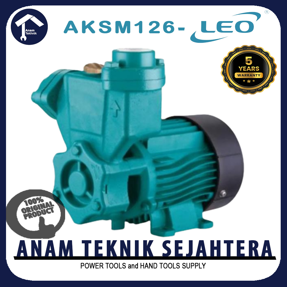 Pompa Air 125watt Leo AKSm 126 (Non Otomatis) tidak Otomatis | Lazada ...