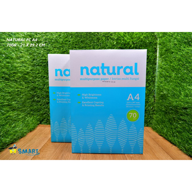 KERTAS HVS NATURAL A4 70 GRAM | Lazada Indonesia