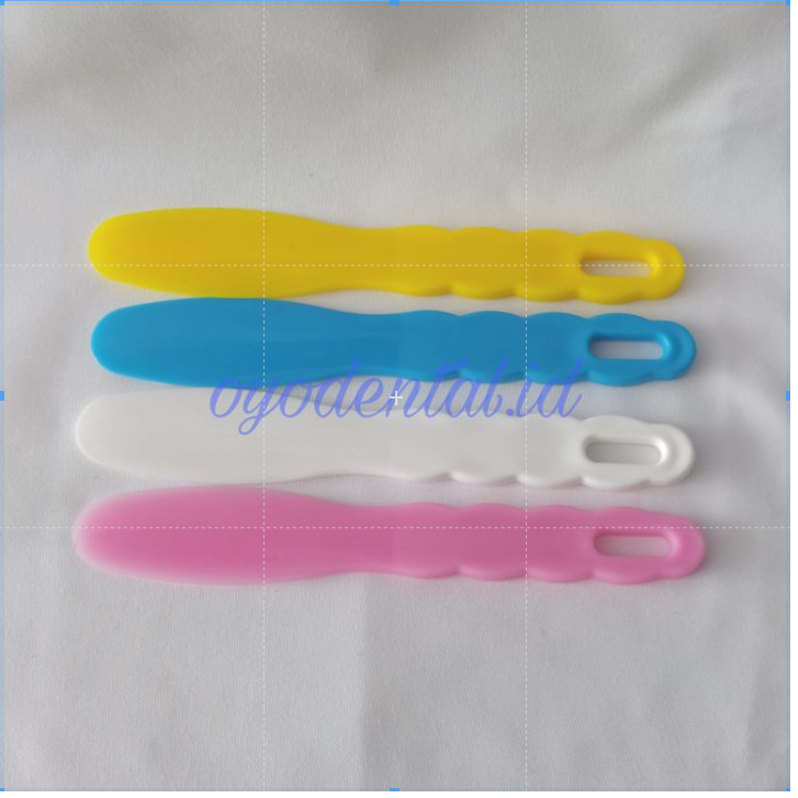 Dental spatula gips alginate alginat plastik / spatula gipsum mixing ...