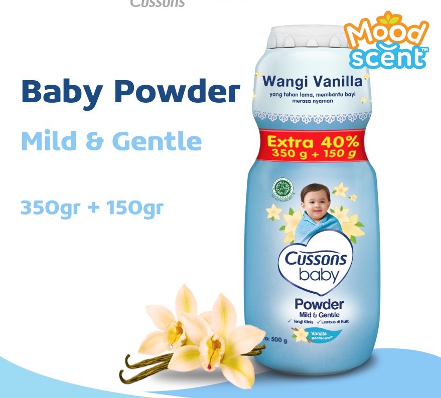 Cussons Baby Powder Bedak Bayi 350g+150g - 500g | Lazada Indonesia