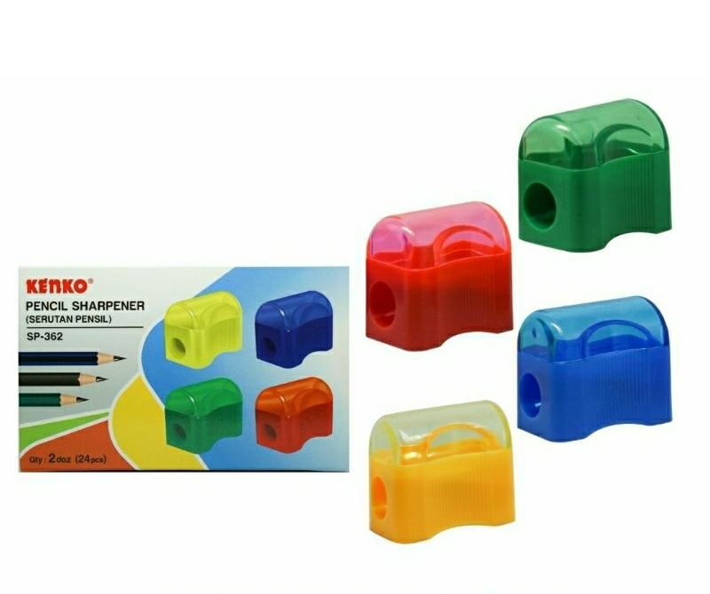Serutan Tangan Kenko SP-362 Rautan Pensil Bentuk Roti Kecil Pencil ...