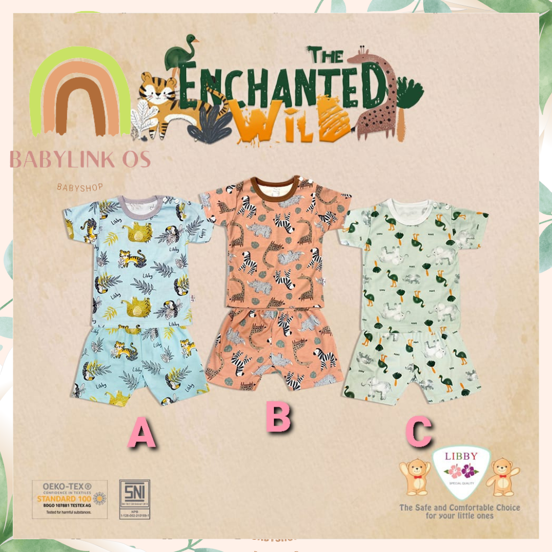 LIBBY BABY TERBARU-1 PCS SETELAN PENDEK CELANA PENDEK LIBBY BABY ...