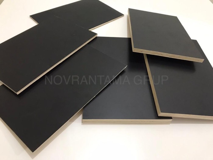 Multiplek / Triplek melamin hitam doff 18mm 60x30 cm melaminto hitam ...