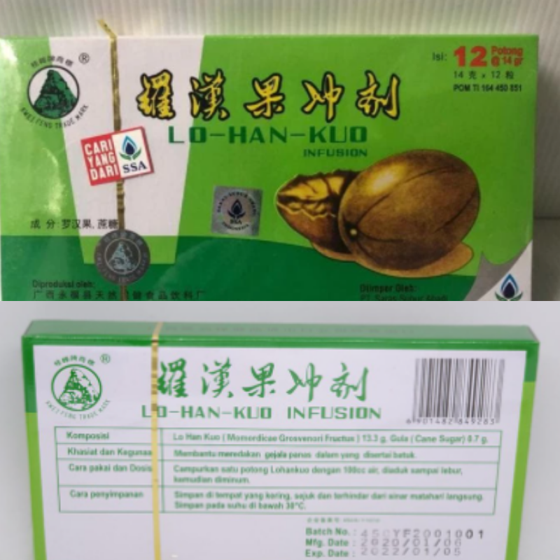 Herbal Cina Lo Han Kuo lohan kuo Lohankuo SSA Membantu Meredakan Gejala ...