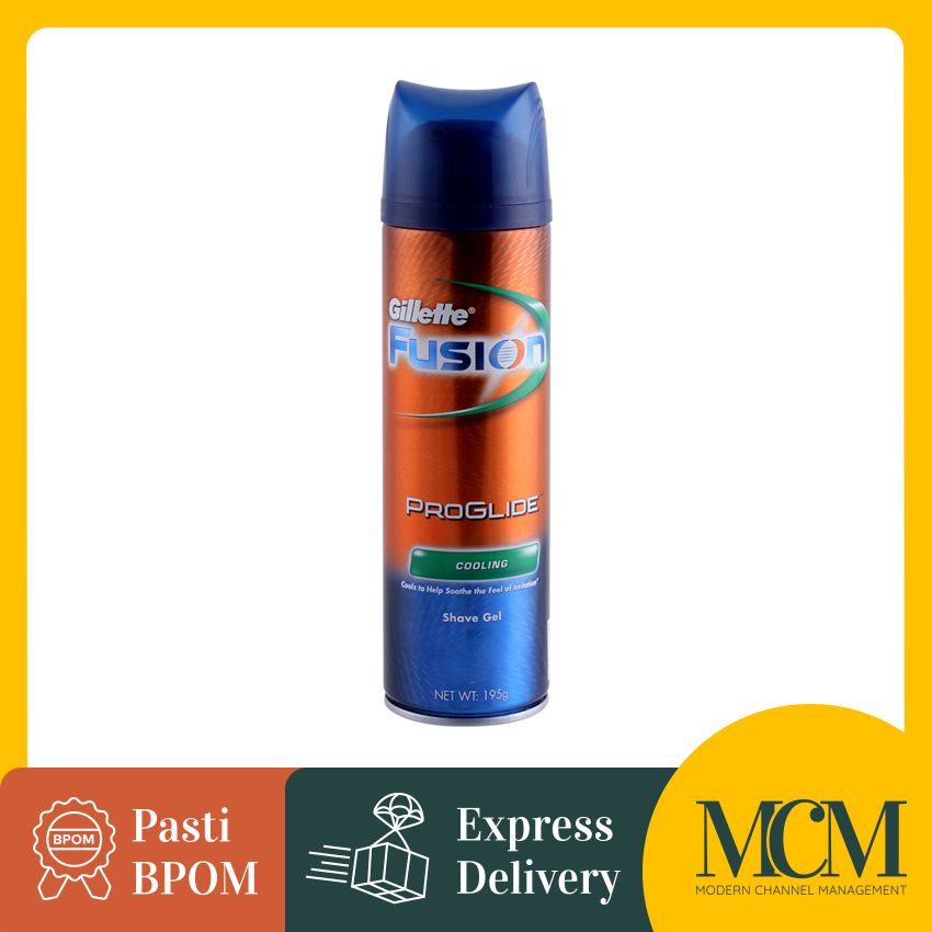 Krim Cukur- Gillette Fusion Proglide Cooling Shave Gel - 195 mL ...