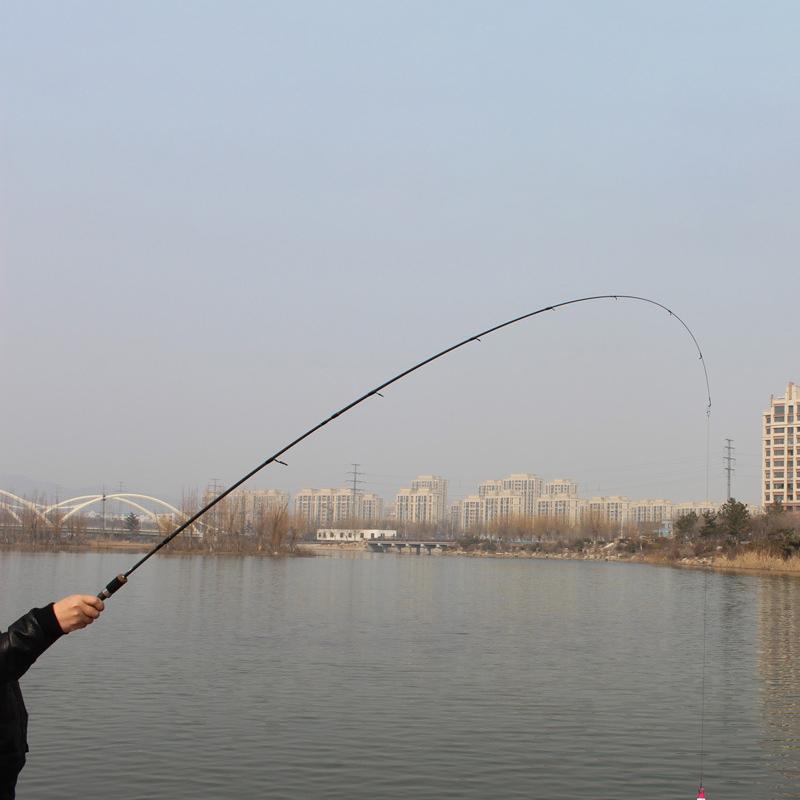 2.1M 4 Section Ul Power 5-18Lb Line Weight Carbon Spinning Lure Fishing ...