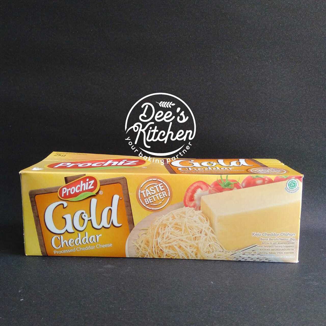 Prochiz Gold cheddar 250gr Repack | Lazada Indonesia