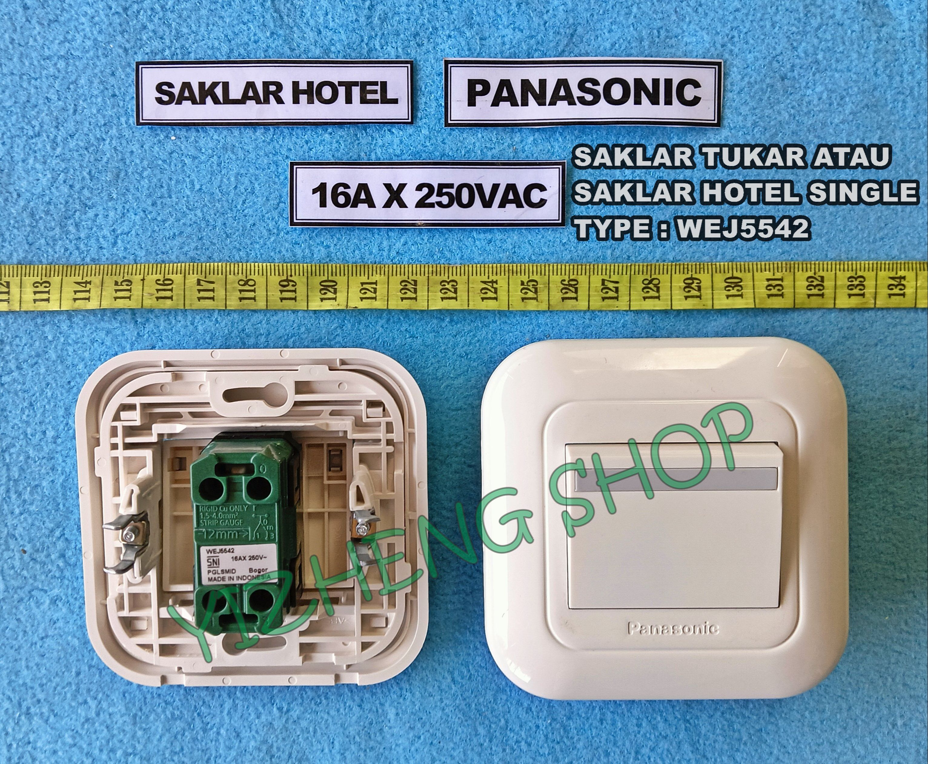 SAKLAR TUKAR/SAKLAR HOTEL ENGKLE IB PANASONIC | Lazada Indonesia