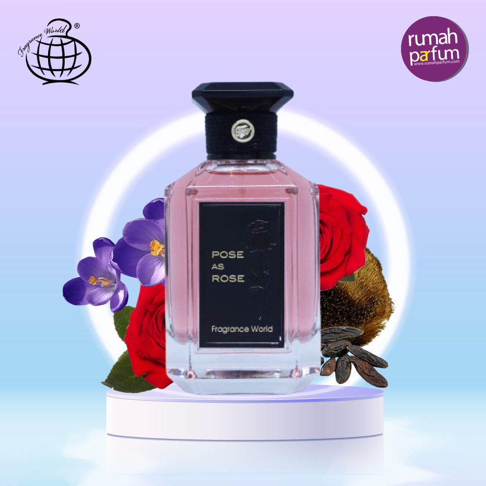 Parfum Fragrance World Pose As Rose Woman 100 ML | Lazada Indonesia