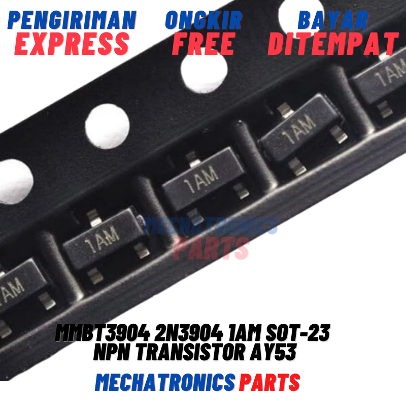 10 Buah MMBT3904 3904 2N3904 1AM SOT-23 NPN TRANSISTOR AY53 | Lazada ...