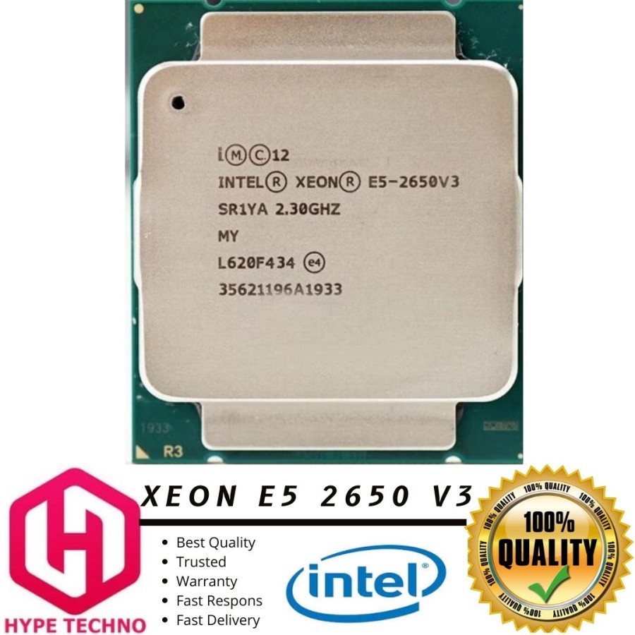 INTEL XEON E5 2650 V3 - 10Cores 20Thread 2.30Ghz up to 3.00Ghz ...