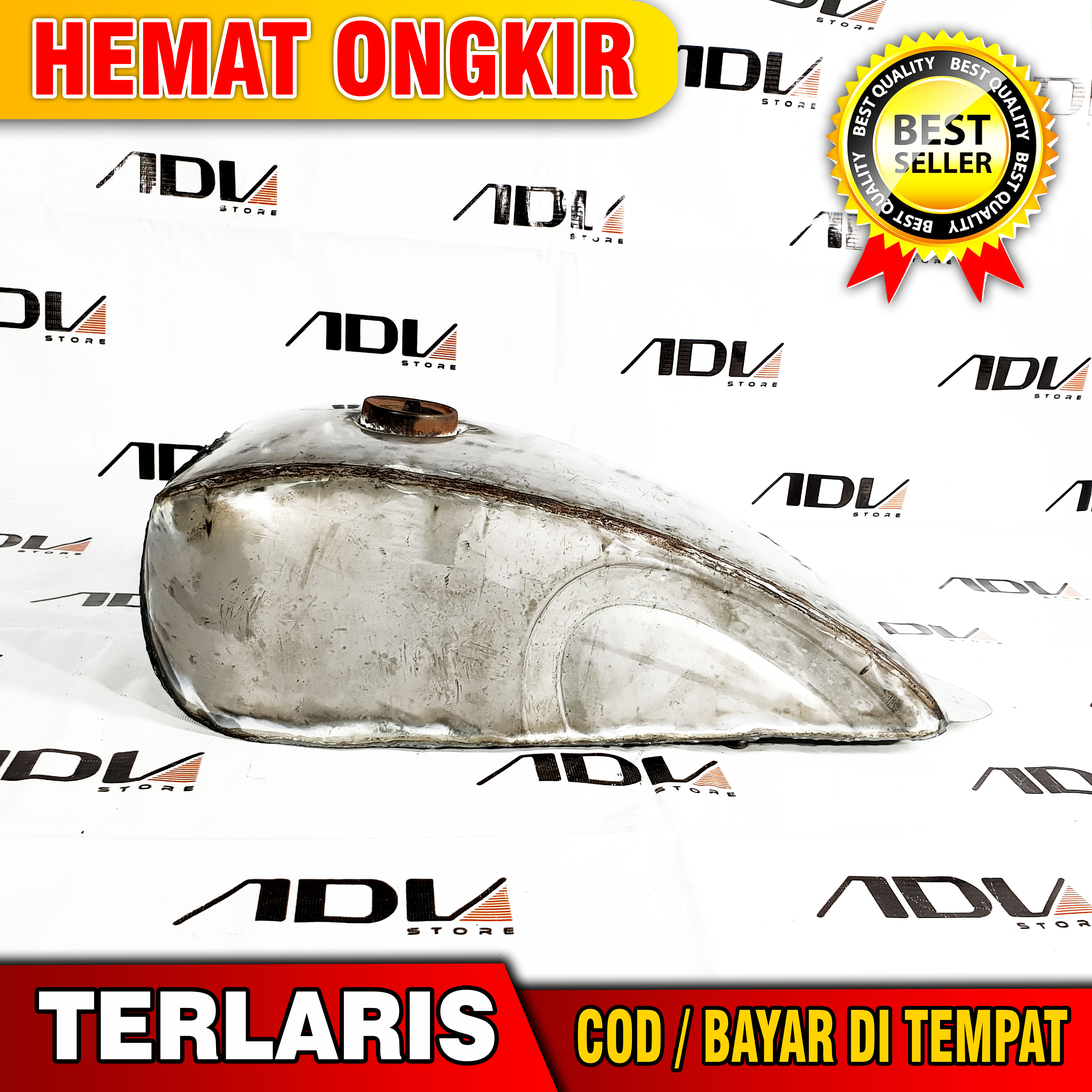 TANGKI MOTOR CUSTOM DEUS DEKOK CELONG CEKUNG KASTEM KLASIK CLASSIC ...