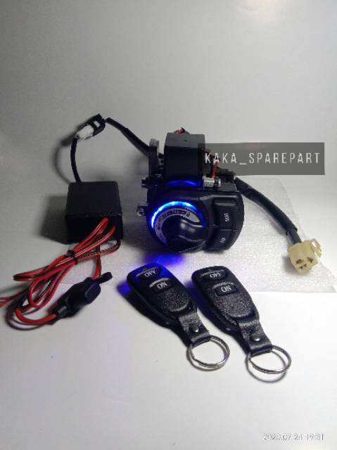 KEYLES KEYLESS SMARTKEY, KUNCI KONTAK REMOTE AEROX, NMAX. LEXI, MIO ...