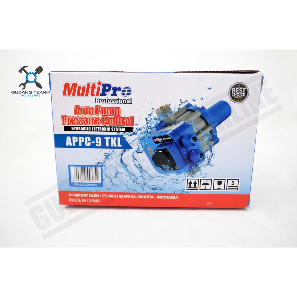 Otomatis Pompa Air MULTIPRO / Automatic Pump Pressure Control Multipro ...