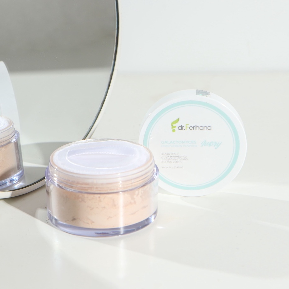 DR FERIHANA Galactomyces Complexion Powder Ivory | Lazada Indonesia
