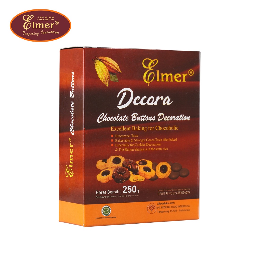 Elmer Choco Button Decora 250gr | Lazada Indonesia