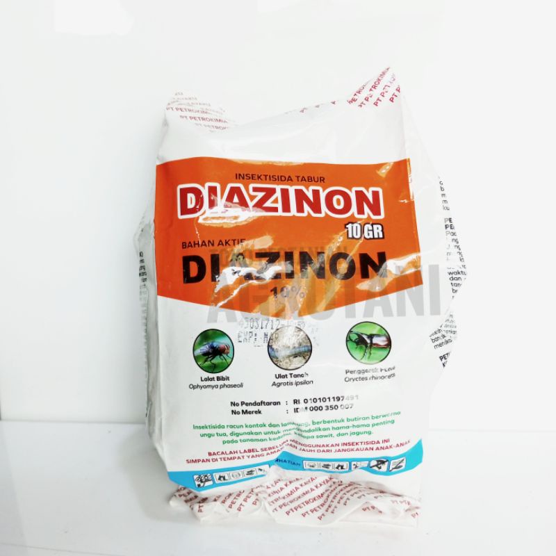 Insektisida Tabur Diazinon 10GR 1kg | Lazada Indonesia
