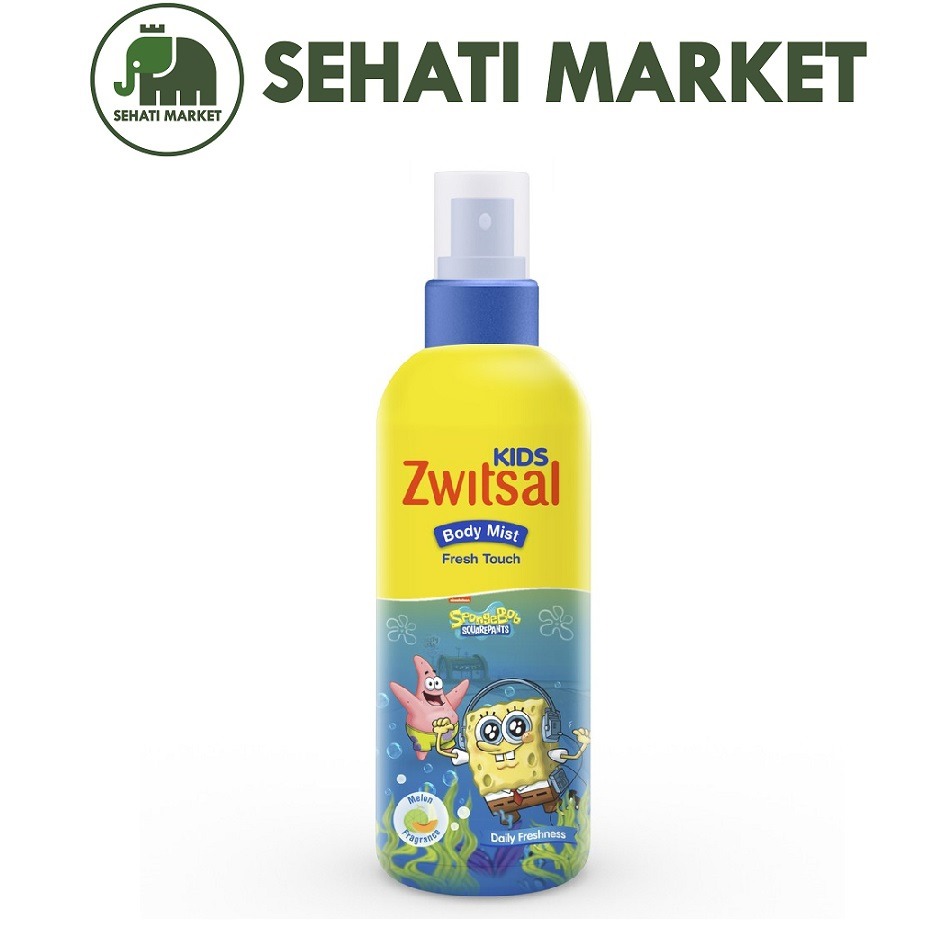 ZWITSAL KIDS BODY MIST FRESH TOUCH 100ml 100 ml | Lazada Indonesia