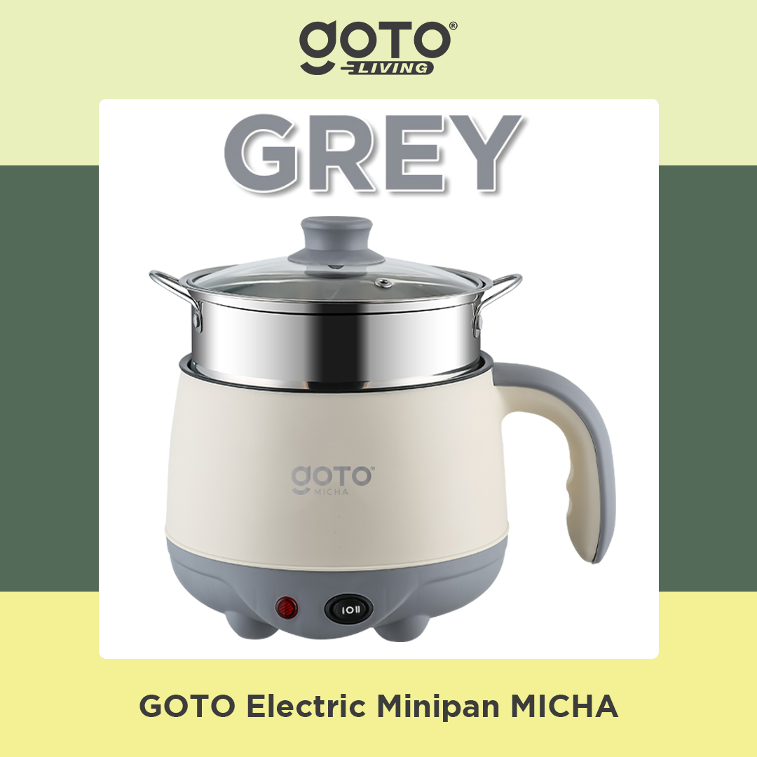 Goto Micha Panci Listrik Elektrik Mini Fry Pan Hotpot Serbaguna 1.8 L ...