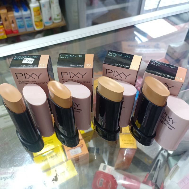 PIXY Foundation Concealing Base UV Whitening 9gr | Lazada Indonesia