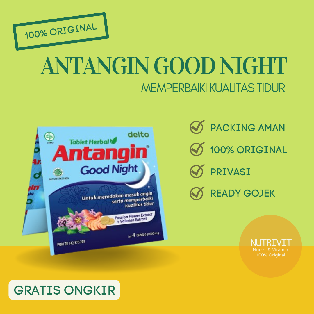 Antangin Good Night Isi 4 Tablet Herbal | Lazada Indonesia