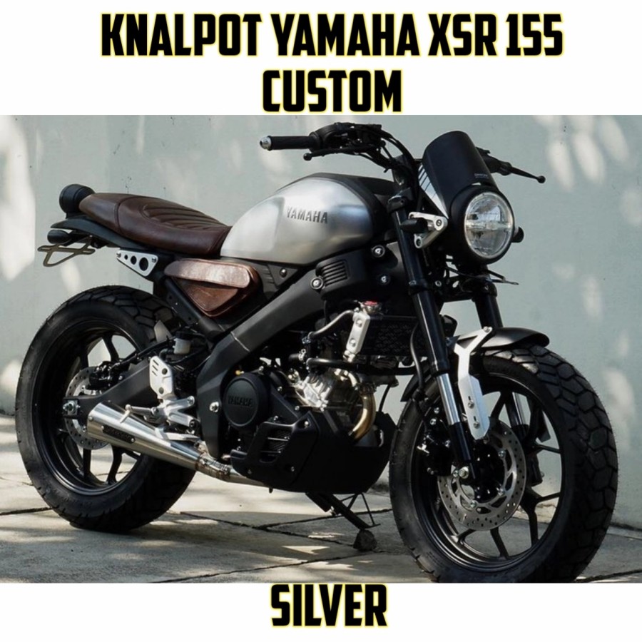 Knalpot Yamaha XSR 155 Underbelly Silver | Lazada Indonesia