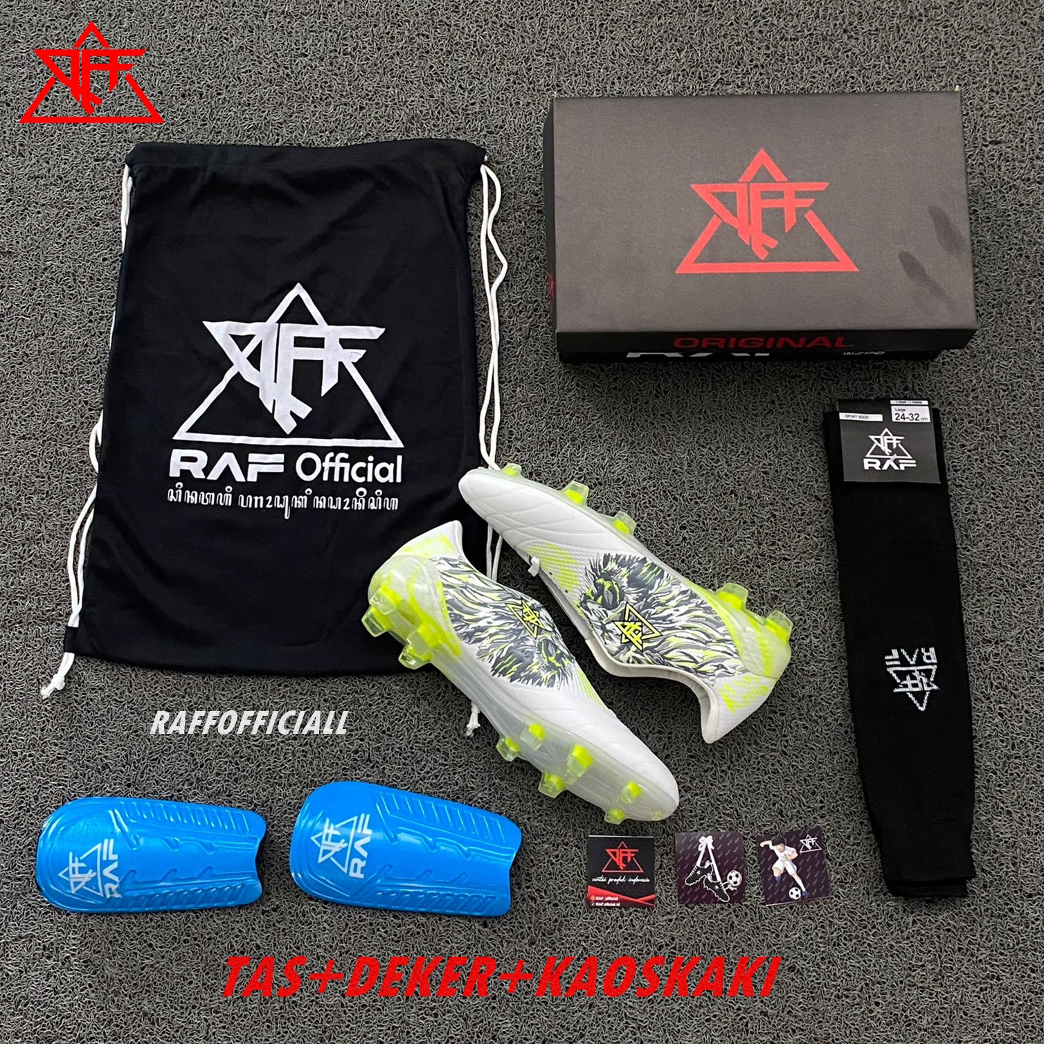 sepatu bola RAF Dewasa termurah paket lengkap cod | Lazada Indonesia sepatu bola RAF Dewasa termurah paket lengkap cod | Lazada Indonesia