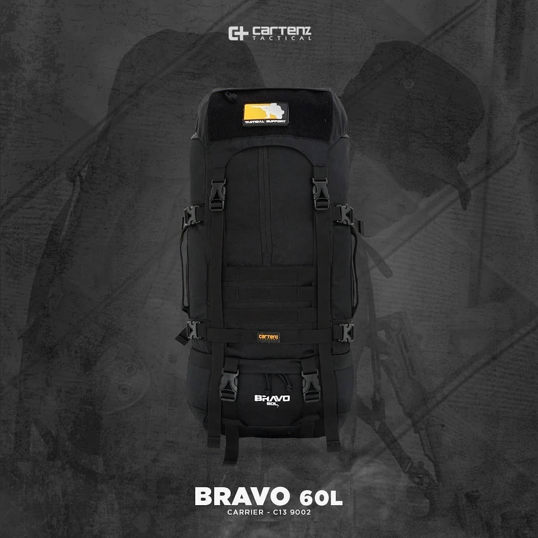 Tas Gunung / Carrier Bravo 60 Liter Cartenz Tactical | Lazada Indonesia